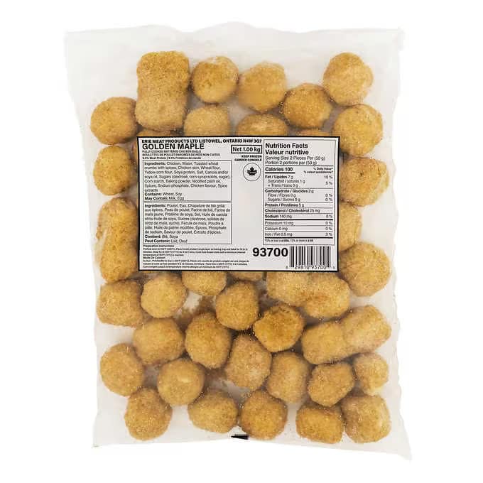 Golden Maple Frozen Chicken Balls - Frozen Meat, Seafood & Alternatives ...