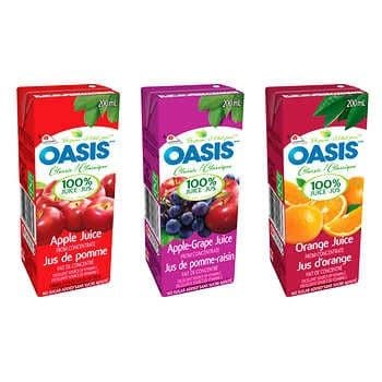 Oasis 100% Juice Assorted Flavours - Juice Boxes - Juice | FREE ...